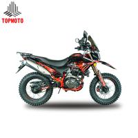 China 225cc Off-Road Motorcycle with 12kW High Power and 28° Climbing Ability, 5-Speed Gear & LED Lights for sale
