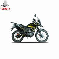 China 225cc Engine Dirt Bike with Inverted Hydraulic Front Fork and 5-Speed Chain Drive for Powerful Off-Road Performance for sale