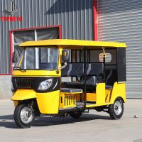 China 9-seat three-wheeler with 200cc water-cooled engine, 1500kg load capacity, and 430 thickened hydraulic shock absorber for stable driving for sale