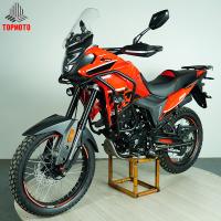 China Dual-Purpose Motorcycle with Inverted Hydraulic Fork and Single Rear Shock Absorber for 280mm Ground Clearance for sale