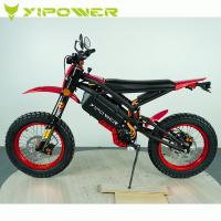 China Full Adjustable Suspension Electric Motorcycle, Inverted Front & Gas-assisted Rear Shock, High Ground Clearance, Stable & Comfortable for All Terrains for sale