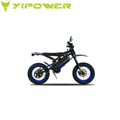 China Air-cooled Permanent Magnet Synchronous Motor Electric Dirt Motorcycle with 72V/40Ah Battery and Adjustable Suspension for sale