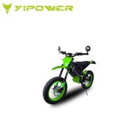 China All-terrain Electric Dirt Motorcycle with High Torque 378N*m, Dual Piston Disc Brake, and Adjustable Suspension for Off-road and Commute for sale