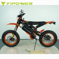China 4000W Rated Power Electric Dirt Bike with 72V40Ah LG Cells and Adjustable Suspension for High Torque Off-Road Performance for sale