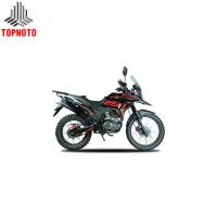 China 225cc Single-Cylinder Adventure Motorcycle with 5-Speed Chain Drive and Kick & Electric Start Off-Road Bike for sale