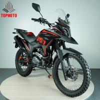 China 225cc Single-Cylinder Adventure Motorcycle with 5-Speed Chain Drive and Kick & Electric Start Off-Road Bike for sale