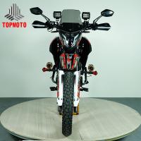 China BY160 Air-Cooled Dirt Bike Off Road Motorcycle with 12.5L Large Fuel Tank, Dual Disc Brakes and Spoked Wheels for sale