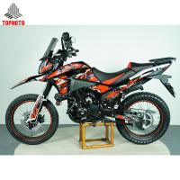 China BY160 Air-Cooled Dirt Bike Off Road Motorcycle with 12.5L Large Fuel Tank, Dual Disc Brakes and Spoked Wheels for sale