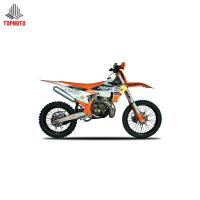 China Two-Stroke Dirt Bike Off Road Motorcycle with 224ml Single Cylinder Vertical Engine and Adjustable Shocks for Racing for sale