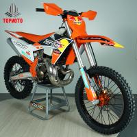 China Two-Stroke Dirt Bike Off Road Motorcycle with 224ml Single Cylinder Vertical Engine and Adjustable Shocks for Racing for sale