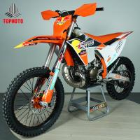 China Two-Stroke Dirt Bike Off Road Motorcycle with 224ml Single Cylinder Vertical Engine and Adjustable Shocks for Racing for sale