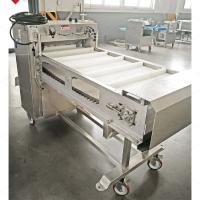 China Factory Price Small Frozen Head Cutting Automatic Walleye Pollack Cod Saury Head Cutter for Sale Fish Head Tail Cutting Machine for sale