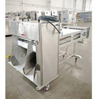 China Good Price Frozen Fish Cutting Machine Fish Head Tail Cutter Fish Deheading Machine for Snapper Pomfret Crucian Carp Tilapia Flounder for sale