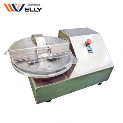 China Wholesale Price Small Meat Cutting Machine Price / 5L Meat Bowl Cutter Machine for sale