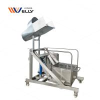 China Labor Saving Loader Meat Bucket Lifter for Meat Processing for sale