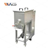 China Professional Vacuum Meat Blender Mixer / Vacuum Meat Sausage Mixers Machine for sale