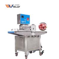 China Conveyor Belt Fresh Duck Breast Boneless Chicken Fillet Meat Slicer Machine 220 Volts for sale