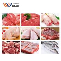 China Good Price Automatic Frozen Fish Meat Rib Cutting Machine Meat Dicer Chicken Cube Cutting Machine Chicken Cutting Machine for sale