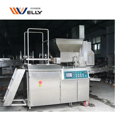 China Popular Automatic Hamburger Patty Maker Chicken Nuggets Making Machine for sale