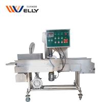 China Automatic Chicken Nuggets Breading Machine Shrimp Crumbing Machine Patty Bread Crumbs Coating Machine for sale