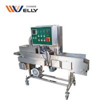 China Durable Industrial Bread Crumb Machine Potato Patty Coating Machine Bread Crumbs Drum Coating Machine for sale