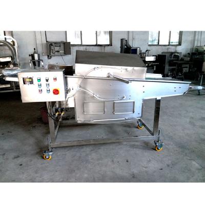 China Good Feedback Frozen Vegetables Ice Coating Machinery Crab Ice Coating Machine Fish Meat Ice Glazing Machine for sale