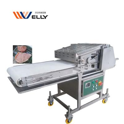 China High Export Streaky Pork Flattening Machine Sirloin Flattening Machine Beef Steak Flattening Machine for sale
