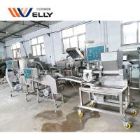 China Wholesale Price Chicken Fingers Starching Machine Chicken Nugget Form Machine Halal Burger Patty Production Line for sale