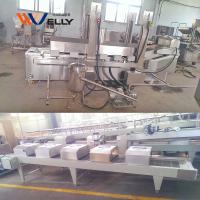 China fashion Design Chicken Nugget Form Machine Vegetable Cutlet Breadcrumb Coating Machine Halal Burger Patty Production Line for sale