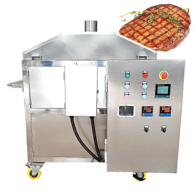 China Large Scale Burger Grill Machine Charcoal Chicken Grill Machine Shawarma Grill Machine for sale