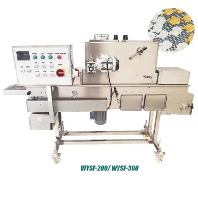 China High Capacity Beef Cutlet Bread Flour Coating Machine Chicken Cutlet Powder Coating Machine Meat Pie Powder Coating Machine for sale