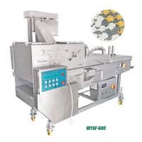 China Good Feedback Flour Coating Machine for Patty Bread Flour Coating Machine Chicken Fingers Powder Coating Machine for sale
