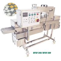China Good Feedback Flour Coating Machine for Patty Bread Flour Coating Machine Chicken Fingers Powder Coating Machine for sale