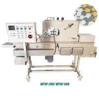 China Popular Burger Patty Panko Coating Machine Panko Bread Crumb Machine Chicken Fillet Powder Sprinkling Machine for sale
