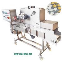 China Popular Burger Patty Panko Coating Machine Panko Bread Crumb Machine Chicken Fillet Powder Sprinkling Machine for sale
