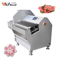China Adjustable Slicing Size Fresh Fish Chicken Breast Pork Rib Jerky Beef Cheese Sausage Ham Bacon Meat Steak Slicer Cutter Machine for sale