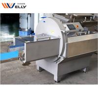 China Electric Laser Fish Meat Beef Bacon Cheese Slicing Butcher Meat Strip Cutter Cutting Comercial Machine for sale
