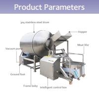 China High Output Popcorn Chicken Marinating Vacuum Meat Tumbler Machine for Sale for sale