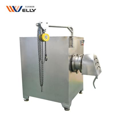 China Automatic Industrial Electric Minced Frozen Meat Grinder and Sausage Making Machine Price for sale