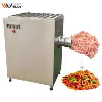 China Automatic Industrial Electric Minced Frozen Meat Grinder and Sausage Making Machine Price for sale