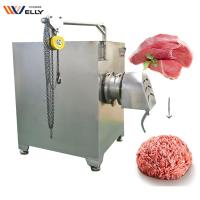 China Automatic Industrial Electric Minced Frozen Meat Grinder and Sausage Making Machine Price for sale