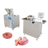 China Industrial Manual Twist Tie Sausage Tying Linker Semi Automatic Sausage Stuff and Tying Machine for Small Business for sale