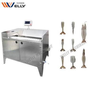 China Industrial Automatic Prawn Peeled Shrimp Peeling Washing Machines Shrimp Devenier Machine Price for sale
