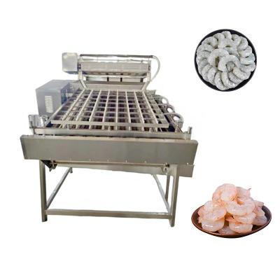 China Stainless Steel Fresh Shrimp Peeling Peeler and Deveining Machine Prawn Shell Peeling Shelling Skin Removing Machine for sale