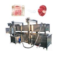 China Best Selling Water Bubble Conveyor Type Frozen Fish Prawn Seafood Meat Thawing Machine for sale
