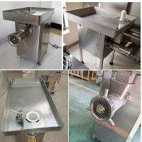 China 304 Stainless Steel Industrial Frozen Meat Mincer Machine Fish Pork Grinder Machine for sale