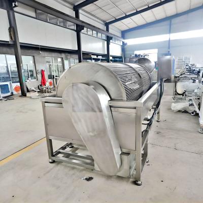 China Continuous High Pressure Water Spray Abalone Cleaner Matching Shellfish Processing Production Line for Aquatic Product Factory for sale