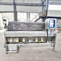 China Continuous High Pressure Water Spray Abalone Cleaner Matching Shellfish Processing Production Line for Aquatic Product Factory for sale