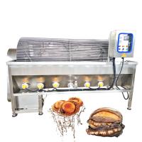 China Continuous High Pressure Water Spray Abalone Cleaner Matching Shellfish Processing Production Line for Aquatic Product Factory for sale