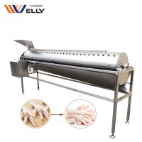 China Professional Chicken Frozen Feet and Paw Washing Machine/ Chicken Feet Package/ Chicken Feet Process Line for sale